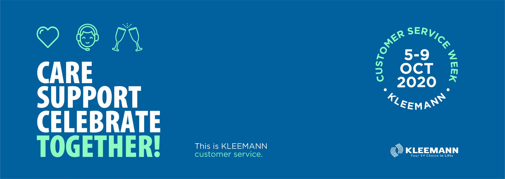Customer Service Week - interviews | KLEEMANN